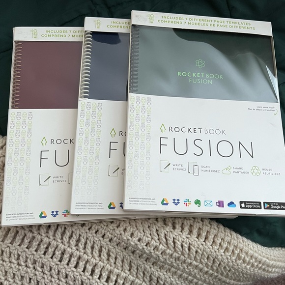 Tablets & Accessories | Rocketbook Fusion Reusable Notebook 42 Pages ...